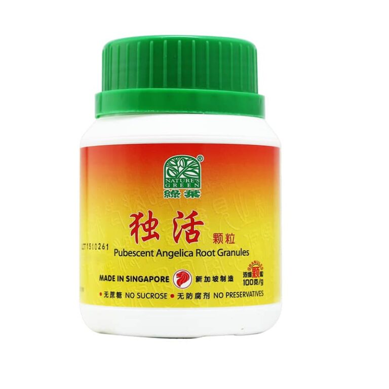 Nature's Green Pubescent Angelica Root Granules - TONG JUM CHEW Pte. Ltd